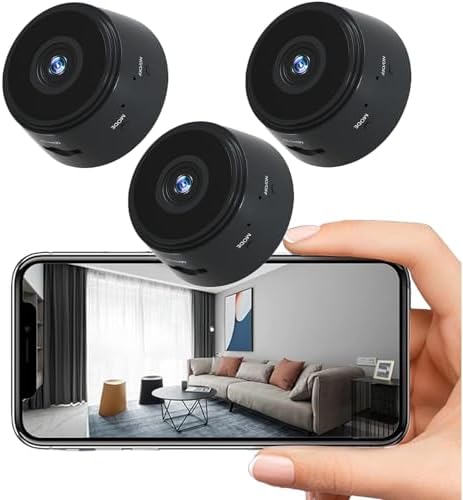 Amazon.com : Spy Focus Magnetic Mini Security Camera Outdoor,Miniguard ...