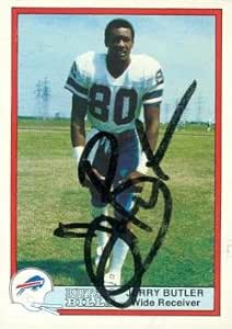 Amazon.com: Jerry Butler autographed Football Card (Buffalo Bills) 1980 ...
