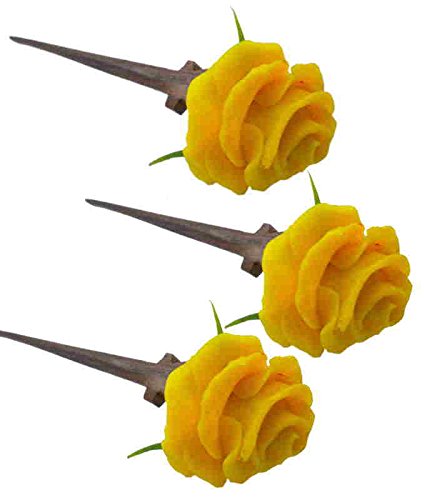 Unique indian craft judda pin /Handmade Brown Wooden Juda Pin with ...