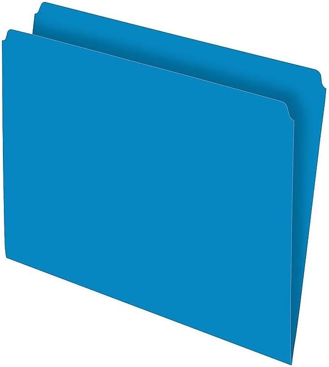 Amazon.com : Staples 509679 Top-Tab File Folders Straight-Cut Tab ...