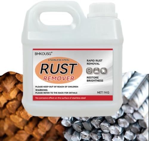 Amazon.com: Bmkousg Stainless Steel Rust Stain Remover & Cleaner 2.2LB ...