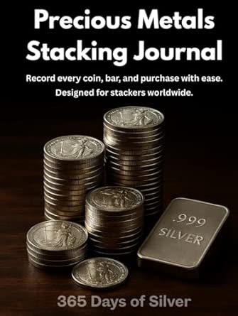 Amazon.com: Precious Metals Stacking Journal: Record every coin, bar ...