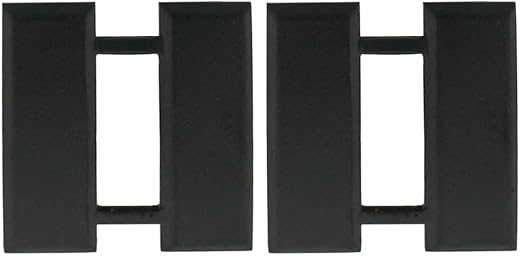 Amazon.com: Army Black Metal CPT Captain Pin-On Rank - Pair: Clothing ...