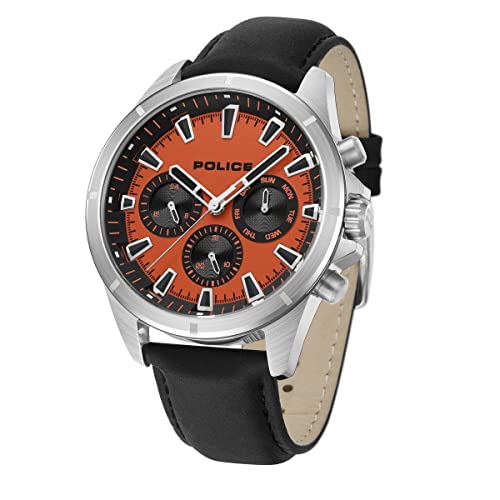 Buy Police Analog Orange Dial Men's Watch-PLPEWJF0005804 at Amazon.in