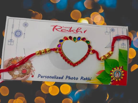 Attractive Sublimation Customised Printable Rakhi wih your DEAR ...