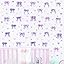 Amazon.com: 100 Pcs Pink Bow Wall Stickers Watercolor Girls Room Wall ...