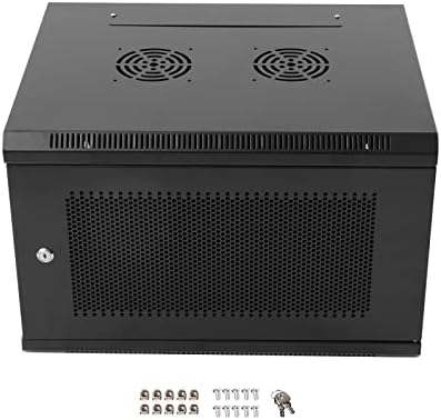 Amazon.com: 6U Wall Mount Server Cabinet Network Rack Vented Enclosure ...