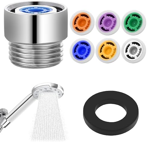 7 Water Restrictor for Shower Head, Shower Flow Pressre Reducer Limiter ...