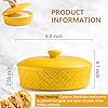 Amazon.com: Ceramic Tortilla Holder with Lid, 8.8 inch Tortilla Warmer ...