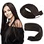 Sassina Tape in Hair Extensions 45cm Off Black Remy Human Hair ...
