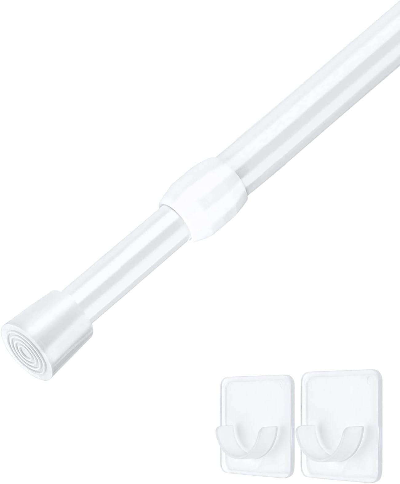 Amazon.com: Bivbov Tension Curtain Rod - 26 to 39 inch Adjustable ...