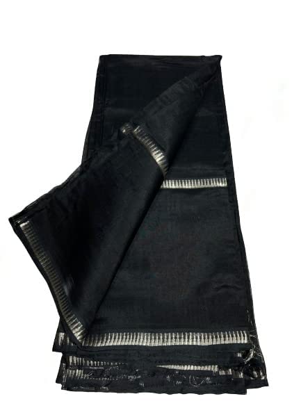 Buy NIMRA CRAFT Women's Cotton Art Silk Handloom Saree With Designed ...