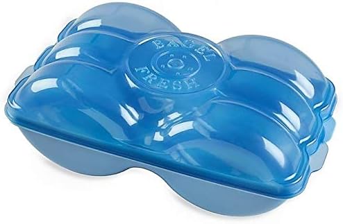 Bagel Fresh Container - 6 Fresh Bagel Keeper & Airtight Storage ...