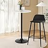 Amazon.com: FDW Pub Table 40 Inch Height Cocktail Table Round Bistro ...