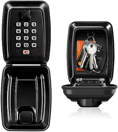 CDC DIGI Key Safe Wall Mounted,12-Digit Combination Security Key Lock ...
