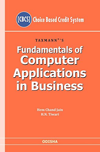 Fundamentals of Computer Applications In Business-Odisha : Hem Chand ...