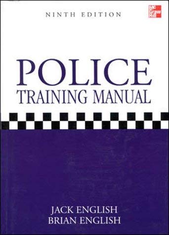 Police Training Manual: Amazon.co.uk: English, Jack, English, Brian ...