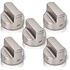 Amazon.com: 2026 Premium W11101439 (5PCS) Oven Range Burner Knob ...