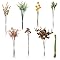 Amazon.com: Floroom Artificial Greenery Stems Box Set, 63pcs with 7 ...