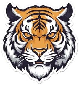 Amazon.com - Pack of 4-3INCH Stickers - Tiger Head Vinyl Decal Sticker