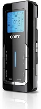 Amazon.com: Coby CX90BLK Digital Pocket AM/FM Radio, Black : Electronics