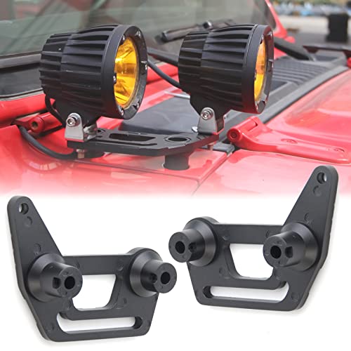 Snapklik.com : KMFCDAE Cowl Mount Dual Light Bracket For Jeep JL Pillar ...