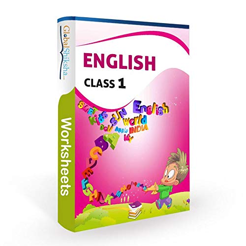 Buy Global Shiksha | Class 1 English Worksheets for kids(CBSE, ICSE and ...