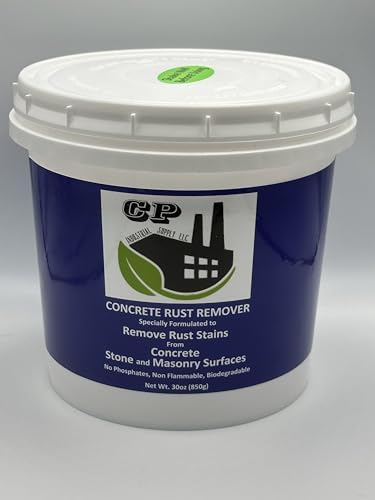 Amazon.com: CP Industrial Supply LLC Rust Remover For Concrete, 1.88 ...