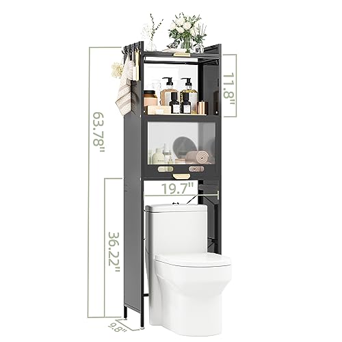Snapklik.com : NETEL Over The Toilet Storage Cabinet
