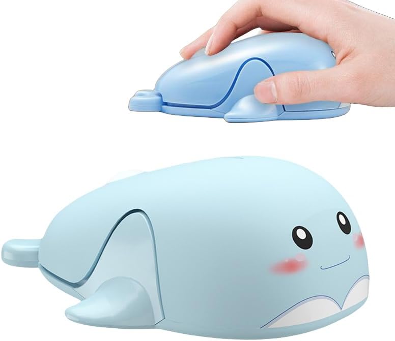 Amazon.com: CHUYI Hamster Shape Wireless Silent Mouse Cartoon and Cute ...