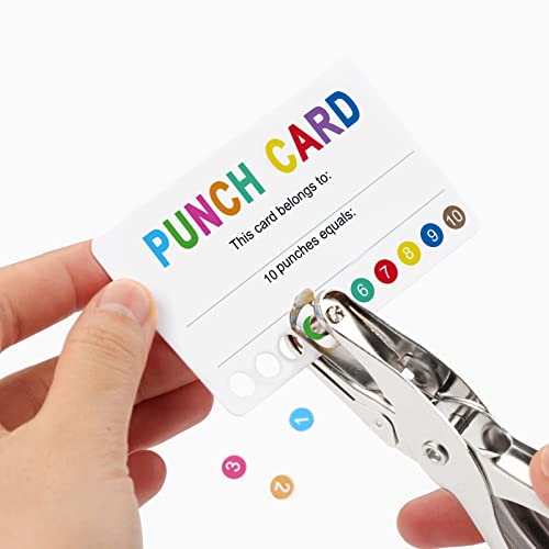 Snapklik.com : 200 Pack Reward Punch Cards Behavior Incentive Awards ...
