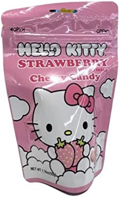 Amazon.com: Hello Kitty Chewy Candy Strawberry (1.76oz). Hello Kitty ...