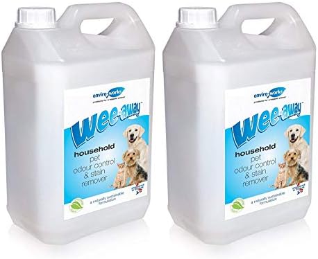 RSPCA Wee Away Pet Friendly Stain and Odour remover 2 x 5L bottles ...