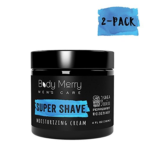 Amazon.com: Body Merry Super Shave Moisturizing Cream, 2-Pack ...