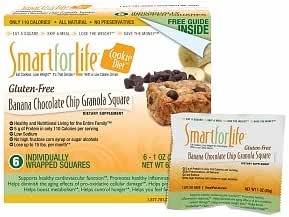 Amazon.com: Smart for Life Cookie Diet, Gluten Free, Banana Chocolate ...