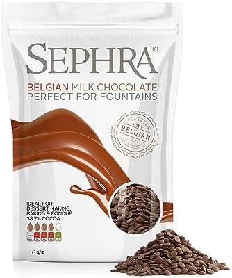 Amazon.com : Sephra Fountain-ready Belgian Milk Chocolate 1lb Bag ...