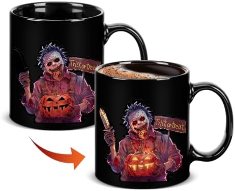 Cessfle Horror Mug, Halloween Color Changing Mugs, Halloween Coffee Mug ...