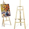 Artist Easel, Wooden A-Frame Easel Stand, Studio Easel 1.5M Adjustable ...