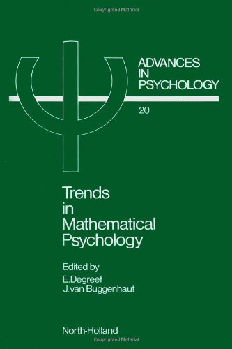 Trends in Mathematical Psychology: Advances in Psychology: Degreef, E ...