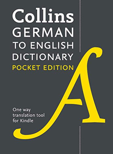 Amazon.com: German to English (One Way) Pocket Dictionary: Trusted ...