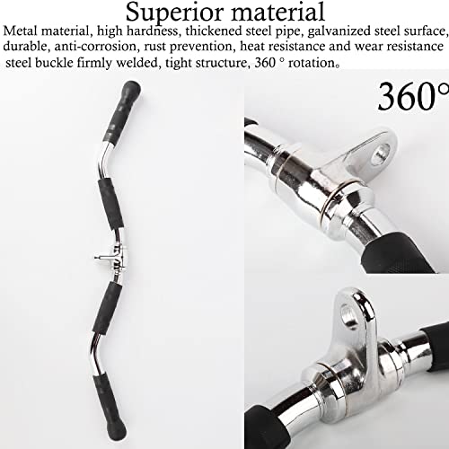 mosegor Lat Pull Down Bar Professional Cable Machine Attachment Handle ...