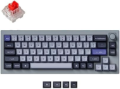 Amazon.com: Keychron Q15 Max Metal Ortholinear QMK Wireless Custom ...