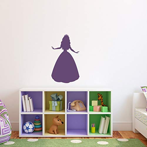 Amazon.com: Princess Wall Decal - Girl Bedroom Wall Sticker - Children ...