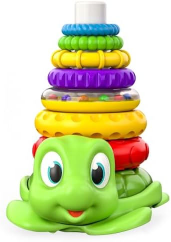 Amazon.com: auby Stacking Rings Baby Toys STEM Learning Toy with Sound ...