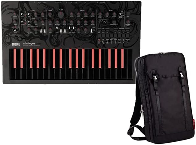 Amazon | KORG コルグ - POLYPHONIC ANALOGUE SYNTHESIZER minilogue BASS [MINILOGUE BA] + SEQUENZ 純正 ...