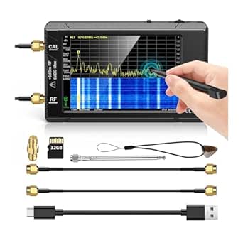 Amazon.co.jp: Spectrum Analyzer Handheld Tiny Spectrum Analyzer 4 ...