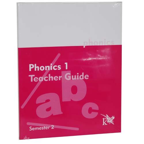 Phonics 1 Teacher Guide Semester 2: K12: Amazon.com: Books