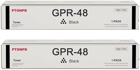 Amazon.com: GPR48 High-Yield Black Toner Cartridge 2-Pack Replacement ...