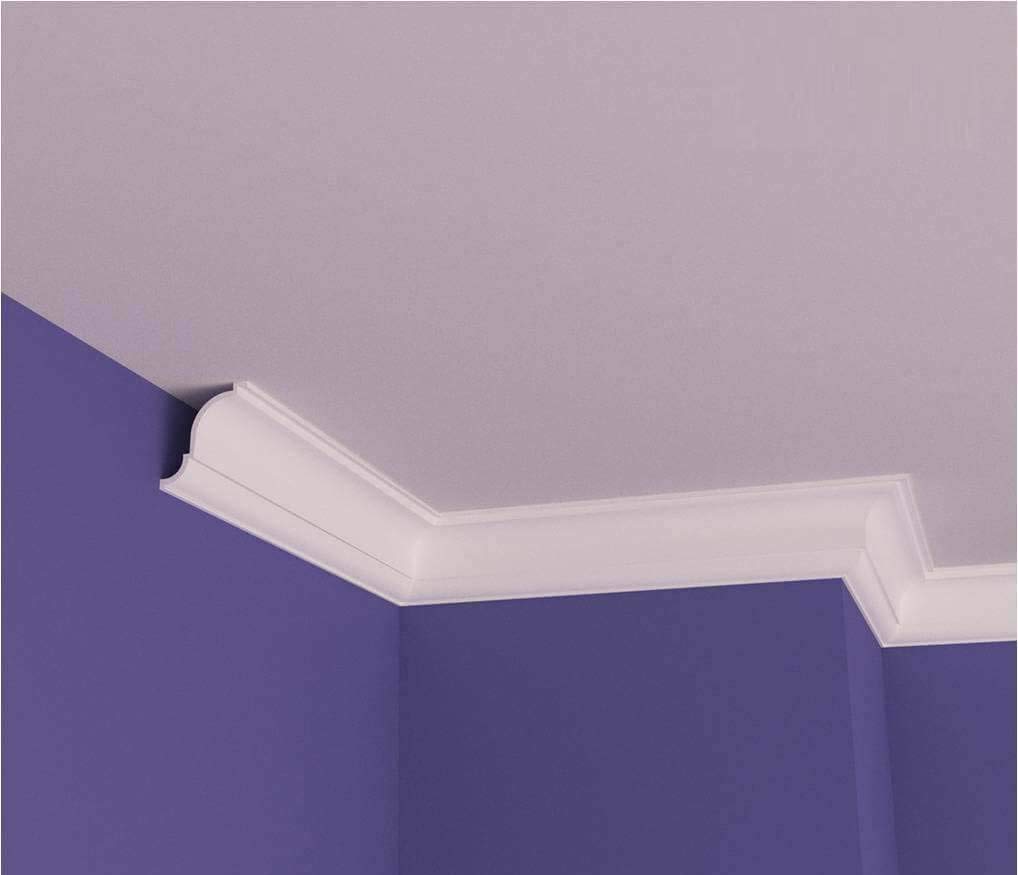 Buy 8x8cm XPS Polystyrene Lightweight Wall Coving Cornice - Sample ...