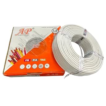 AP ELECTRICAL SOLUTIONS Electrical Wire Black, 90 Meter PVC electrical ...